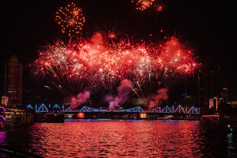 Vijit Chao Phraya 2023 : Éblouissant spectacle lumineux à Bangkok